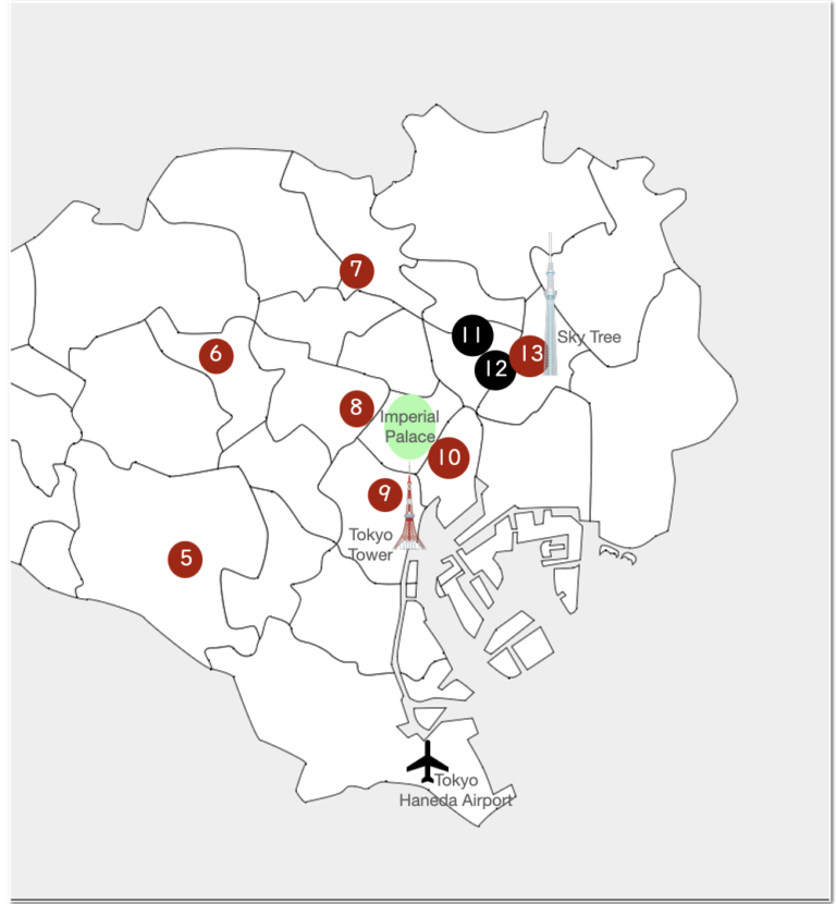 The story of Demon Slayer takes place in Tokyo. | Kimetsu Cafe